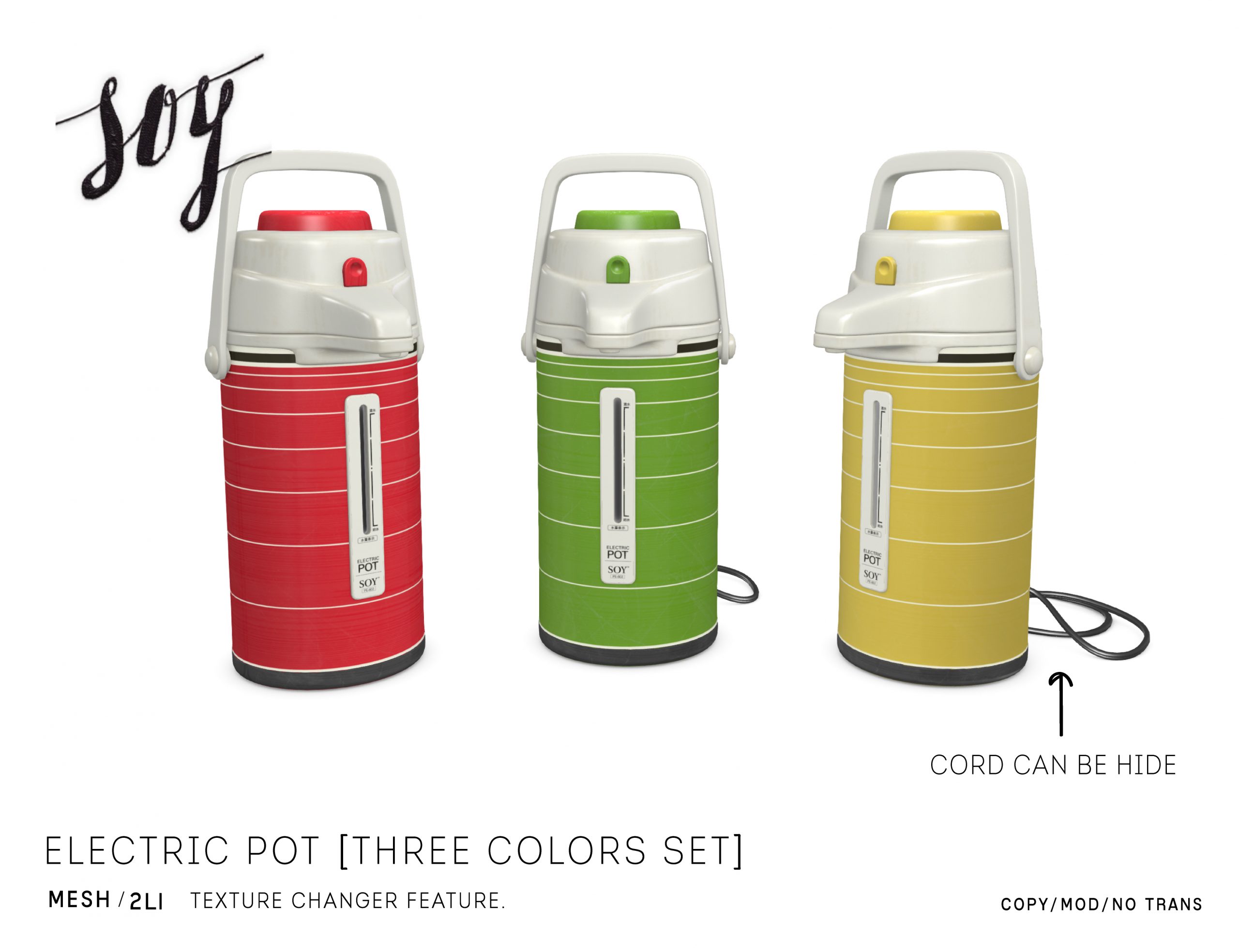 Soy. Erectric Pot @K9 Feb 2023 – Soy