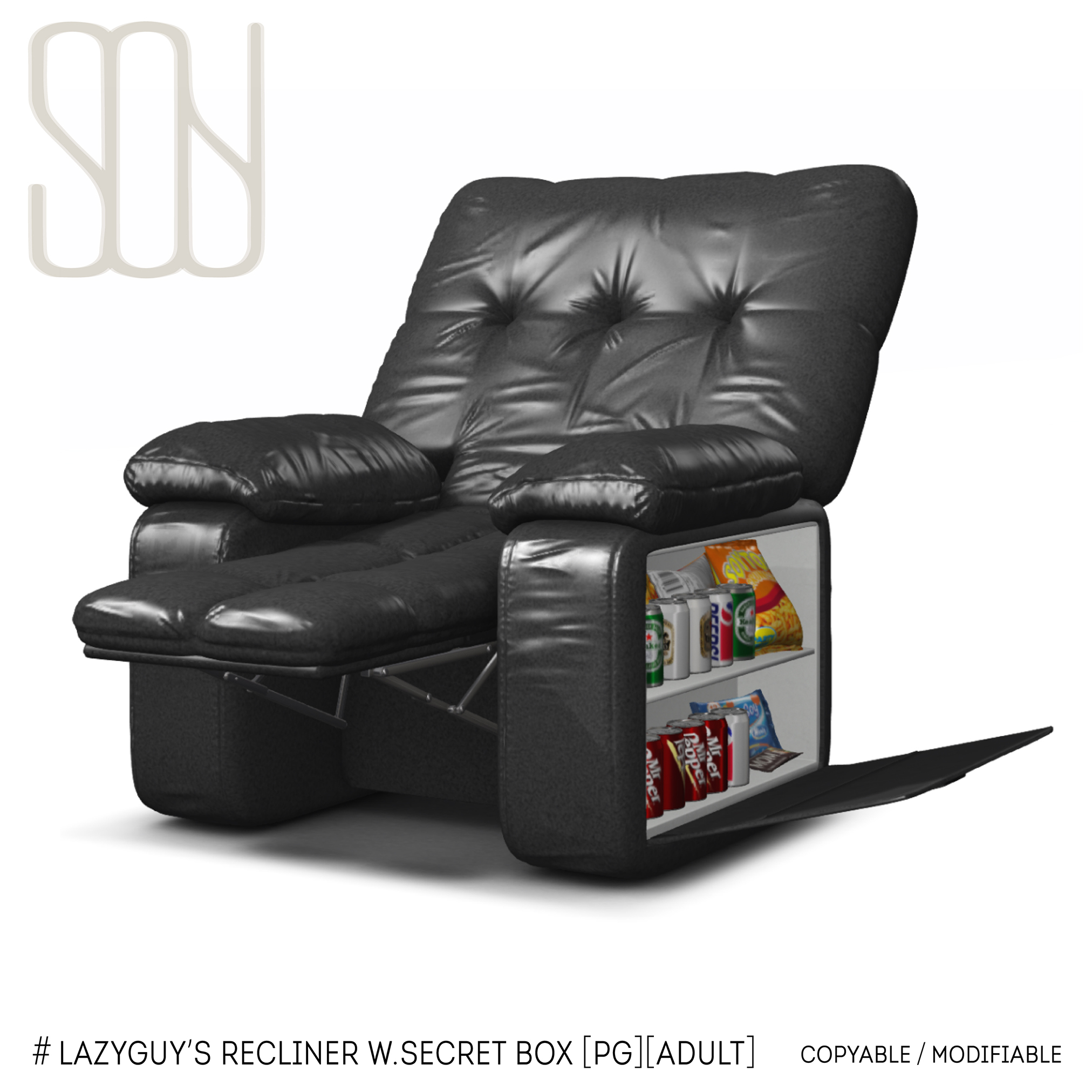 Soy. Lazyguy’s Recliner w.secret box @TMD Dec 2023 – Soy