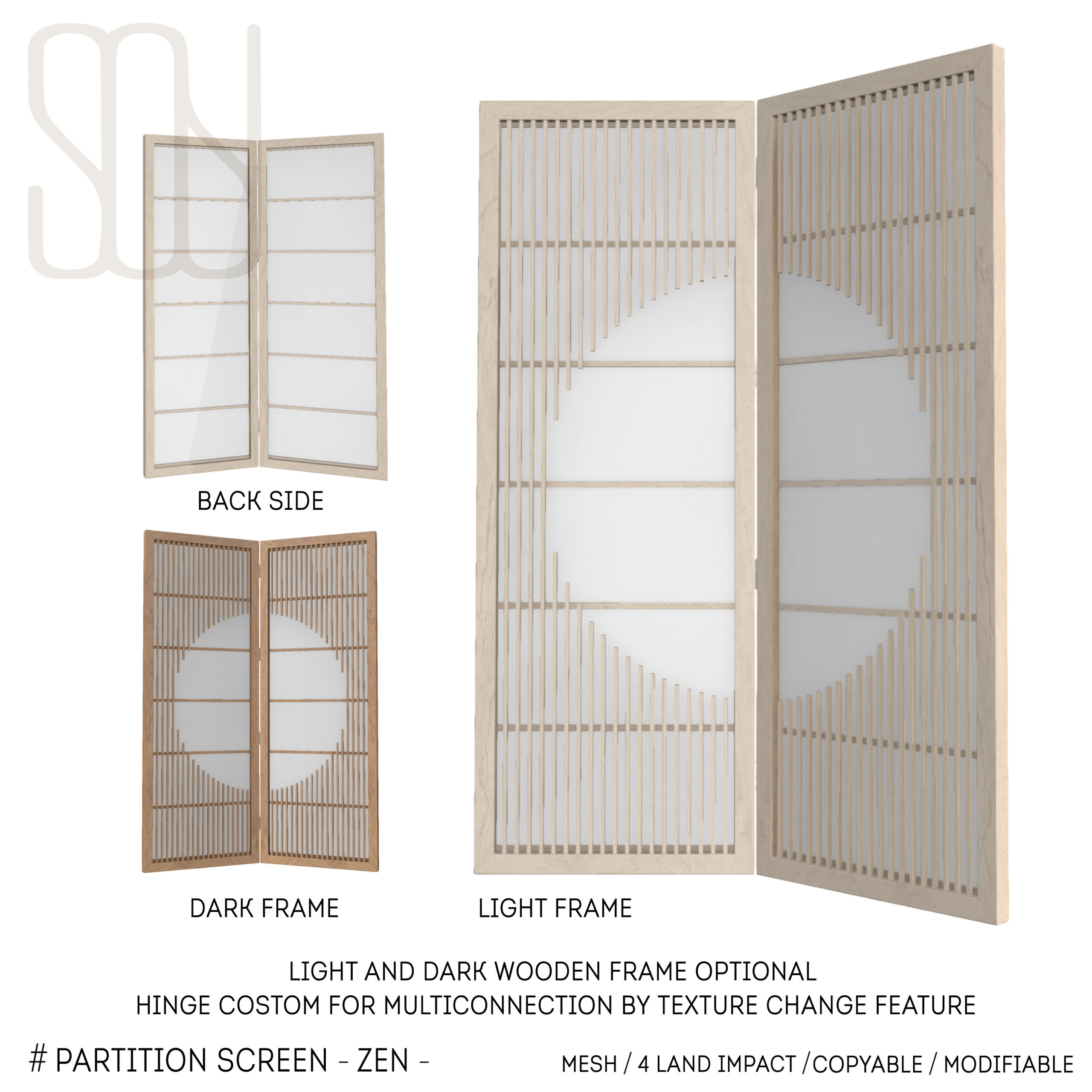 Soy. Partition Screen -Zen- @The Men’s Dept May 2024 – Soy